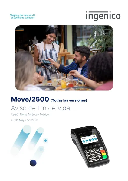 Ingenico | Move/2500 (todas las versiones)